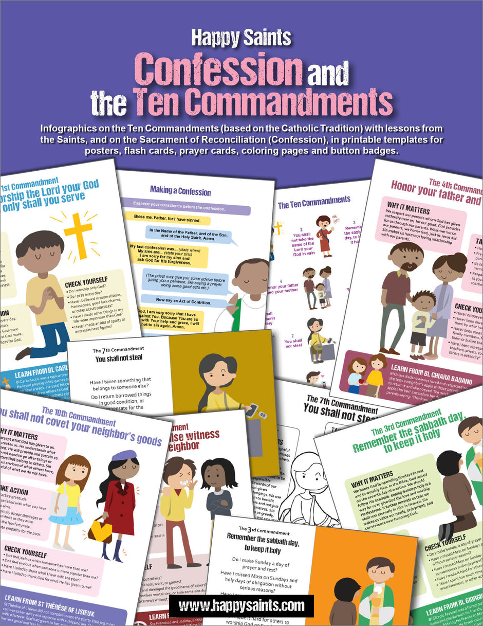 Catholic kids books, activities, crafts, coloring pages | Happy Saints