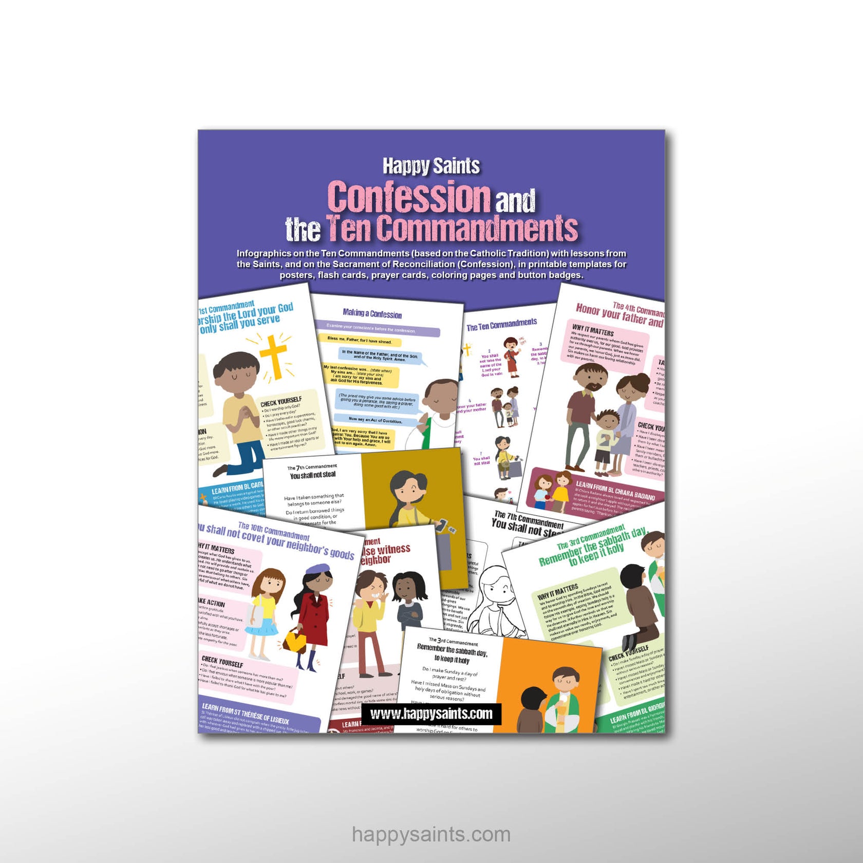 Confession & Ten Commandments – Happy Saints