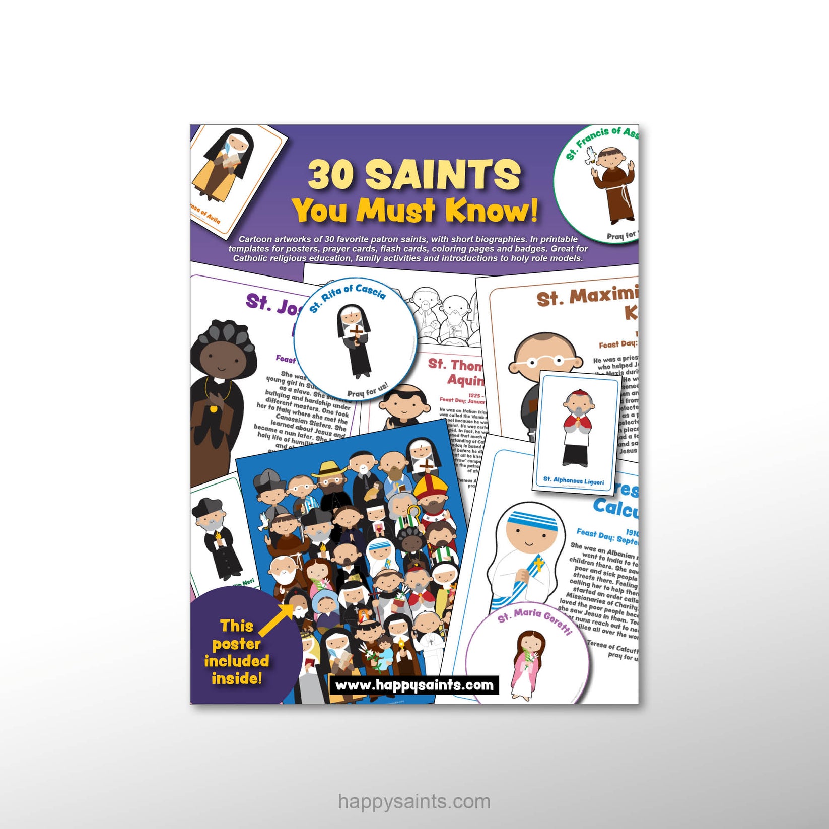 30 Saints You Must Know! – Happy Saints
