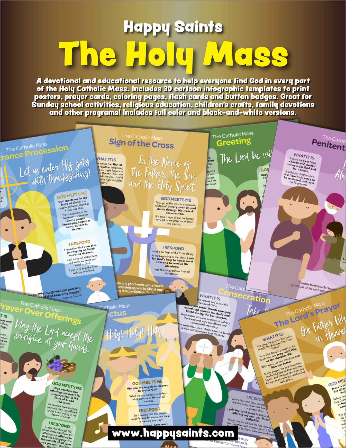 Holy Mass – Happy Saints